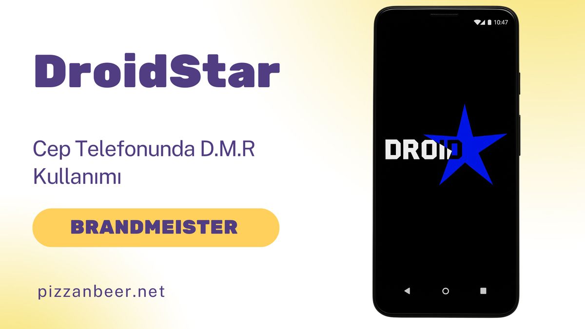 Cep Telefonunda DMR : DroidStar — ARC